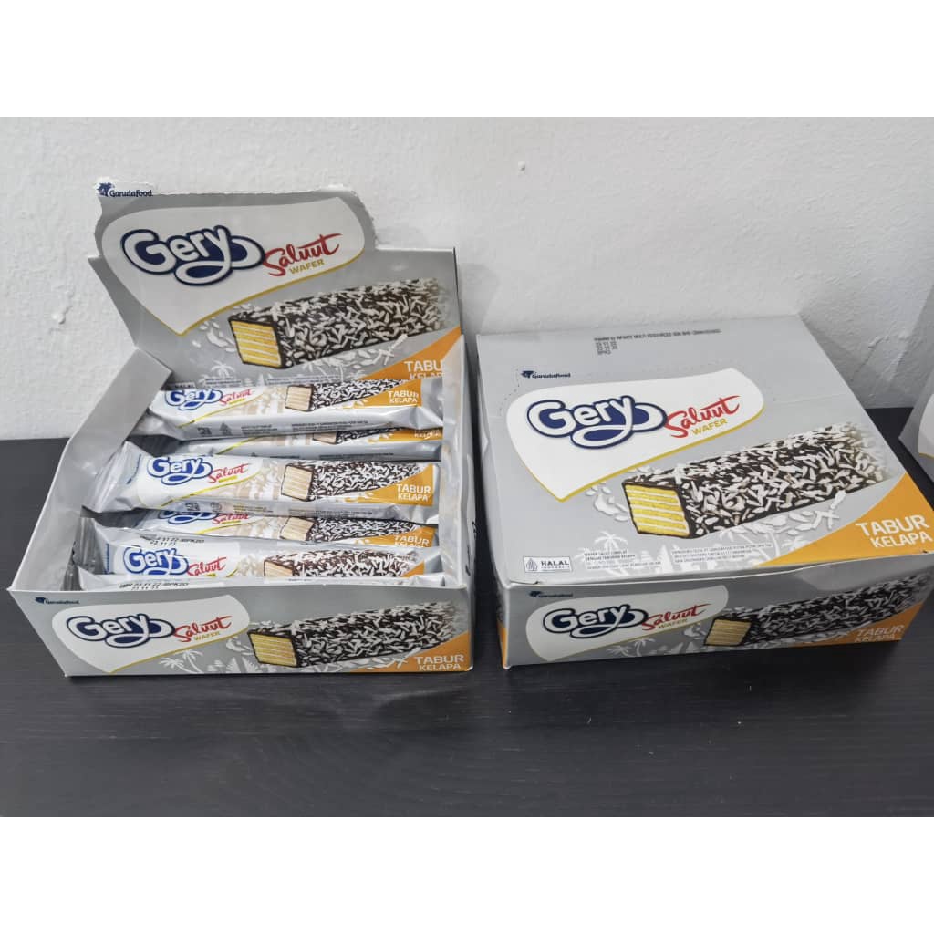 [HALAL] Gery Saluut Waffer 17.5g / stick (Assorted Flavour) | Shopee ...
