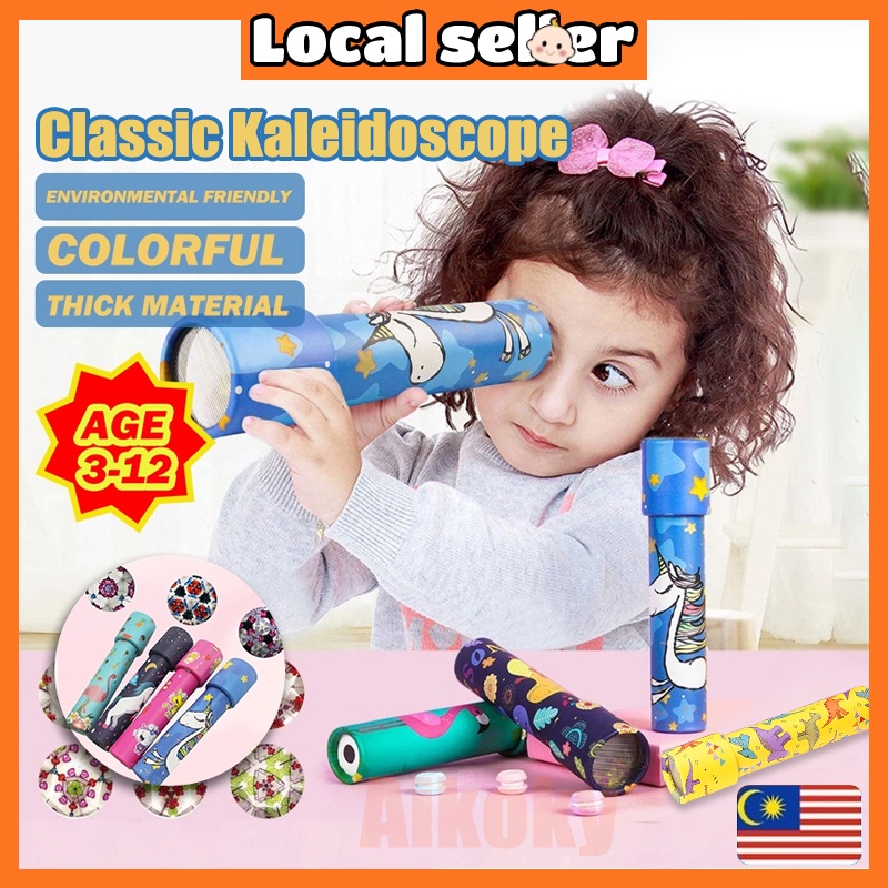 Aikoky Kaleidoscope Kaleidoskop Aneka Pemandangan Kaca Corak Polygonal ...