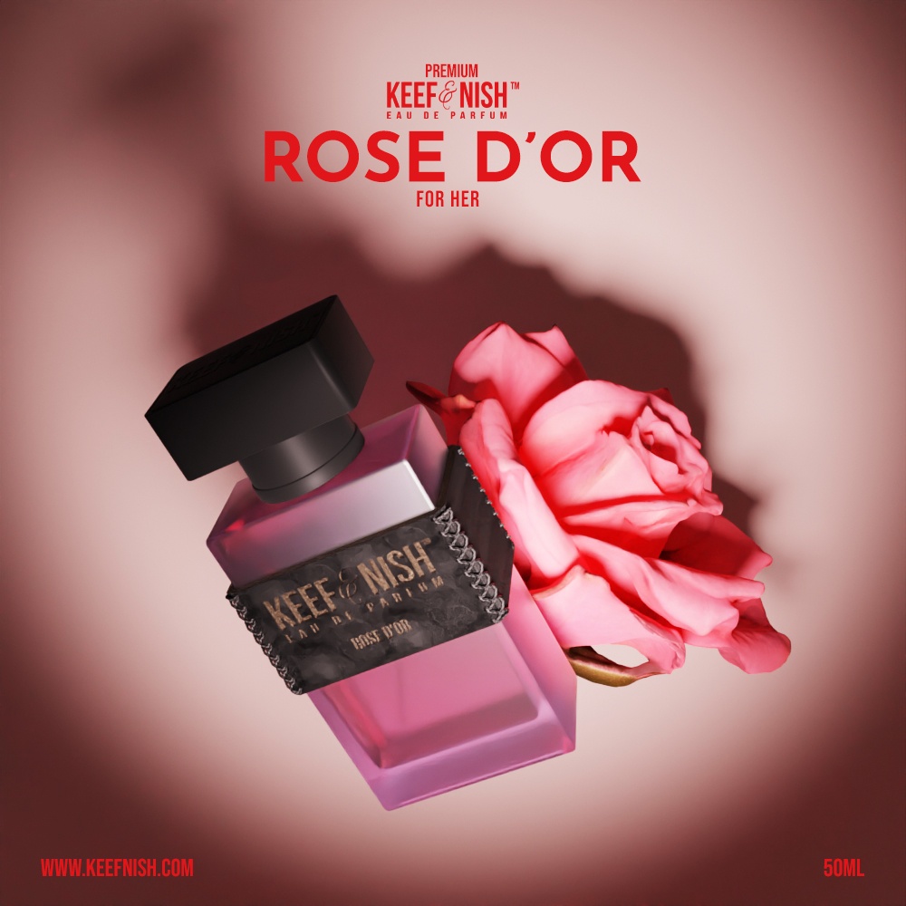 PERFUME PARFUM EDP MINYAK WANGI KEEF & NISH ROSE D'OR | Shopee Malaysia