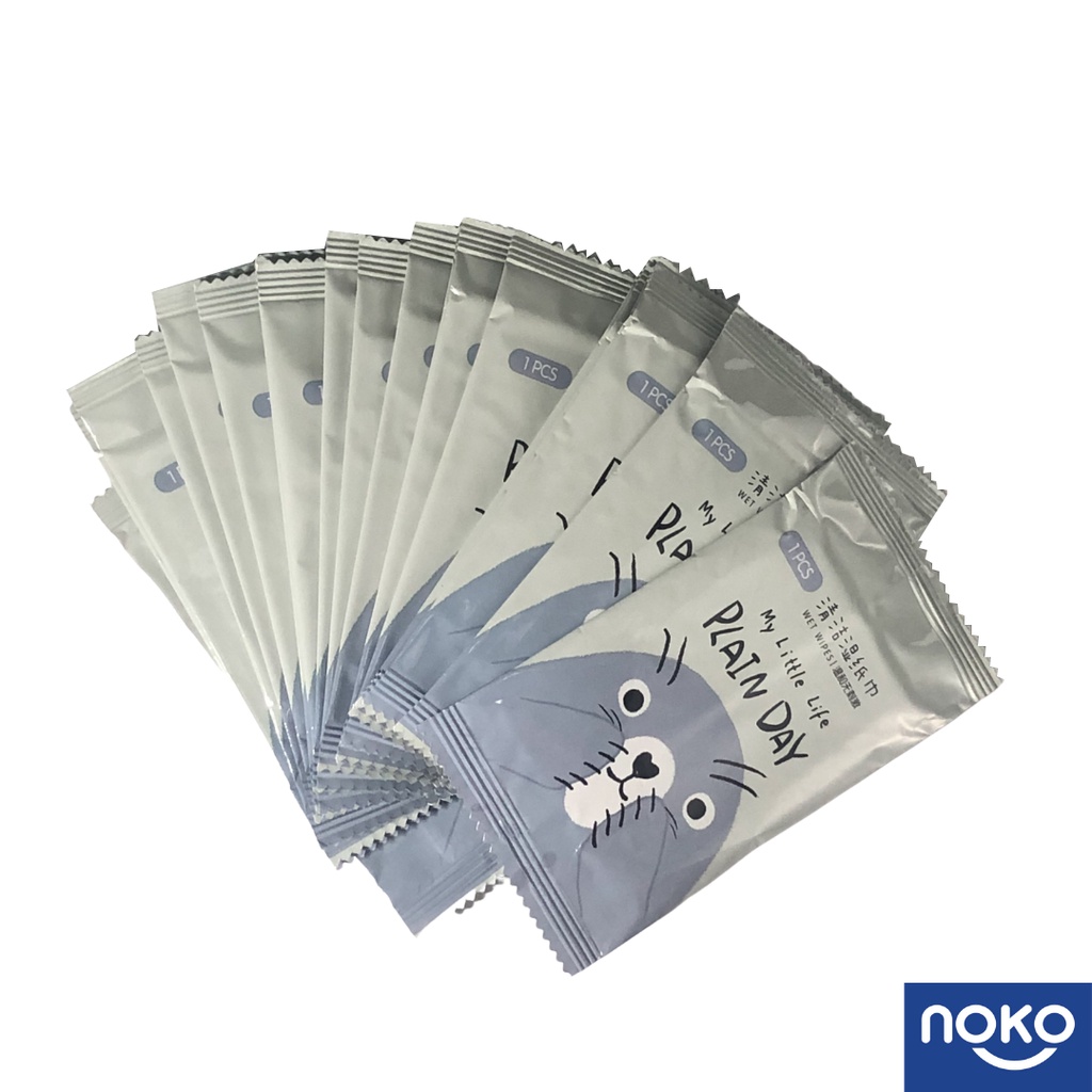 20 pcs Individually Packed Wet Wipes | Wet Tissues (20 pcs ) | Shopee ...