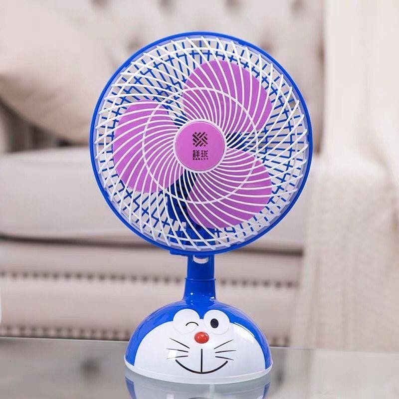 ELECTRIC CUTE FAN CARTOON DESIGN HIGH SPEED FAN DIRECT TO POWER SUPPLY ...