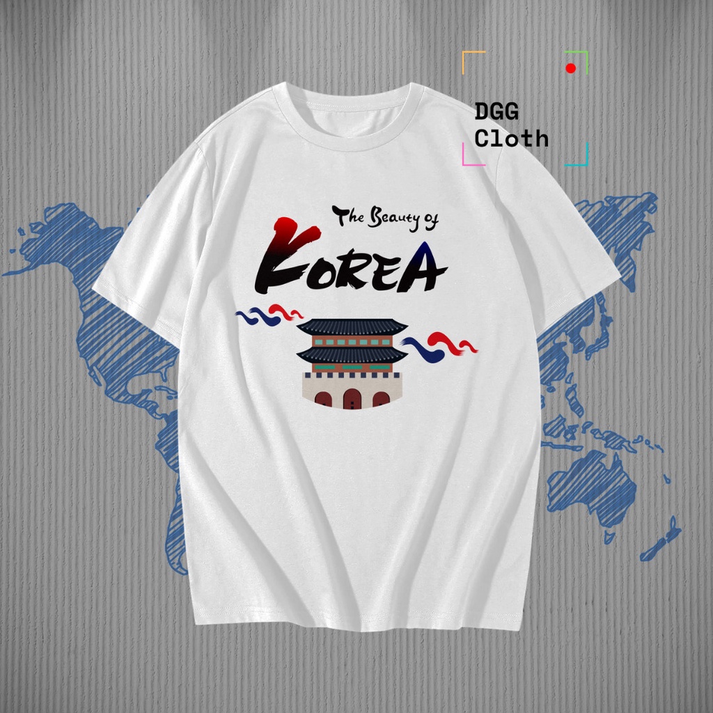 I love Korea t-shirt, Korean souvenirs, country t-shirt type 3 | Shopee Malaysia