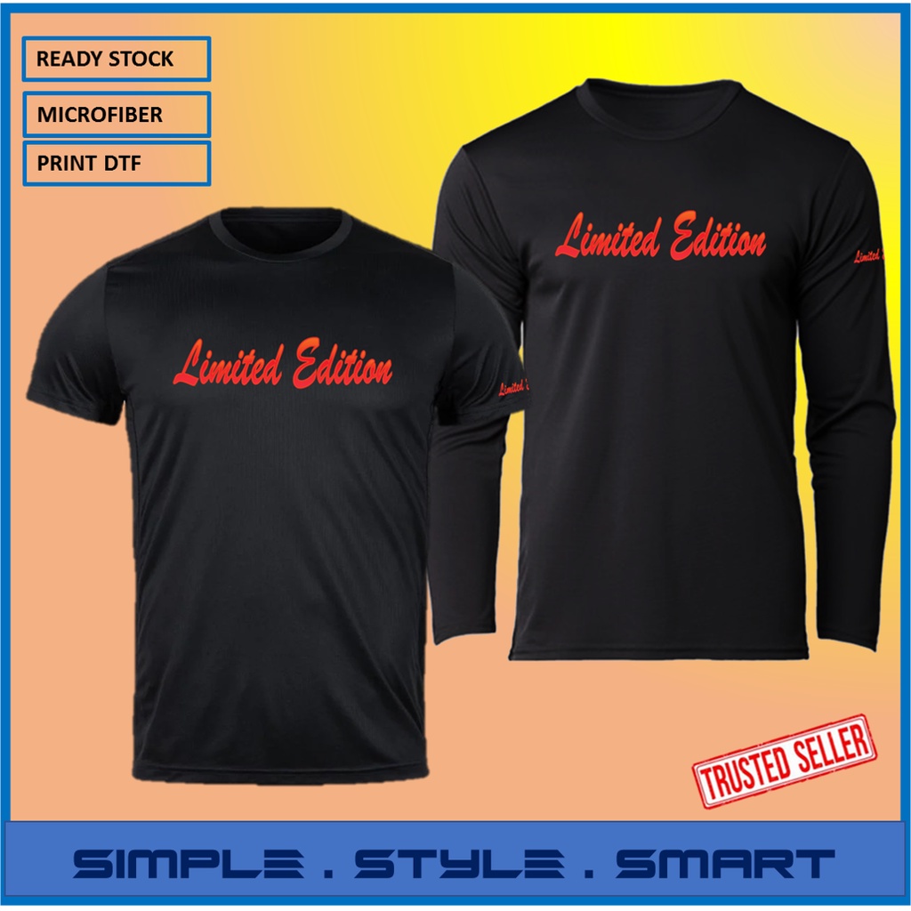 Baju Design LIMITED EDITION Tshirt Microfiber Murah | Shopee Malaysia