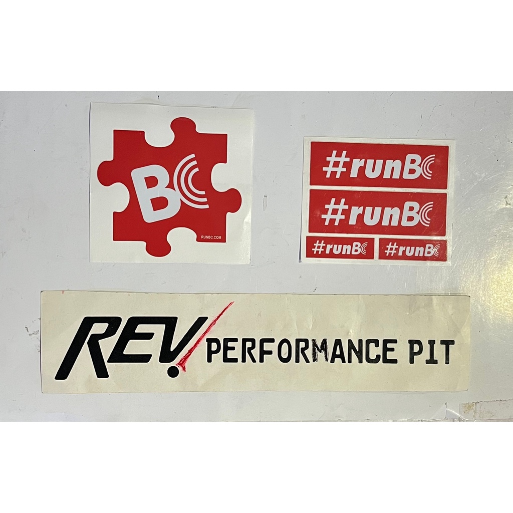 BC (BC Racing ) Car stickers (100% original sticker from USA) | Shopee ...