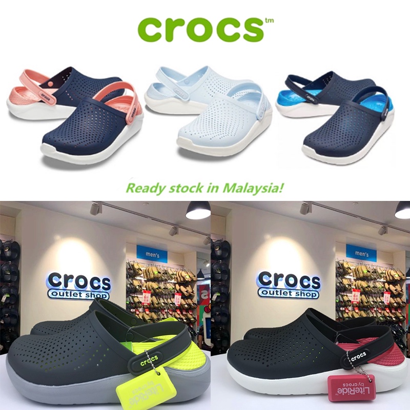 【New Arrival】CROCS Hot Item LiteRide Clog Unisex Basic Sandals Flip ...