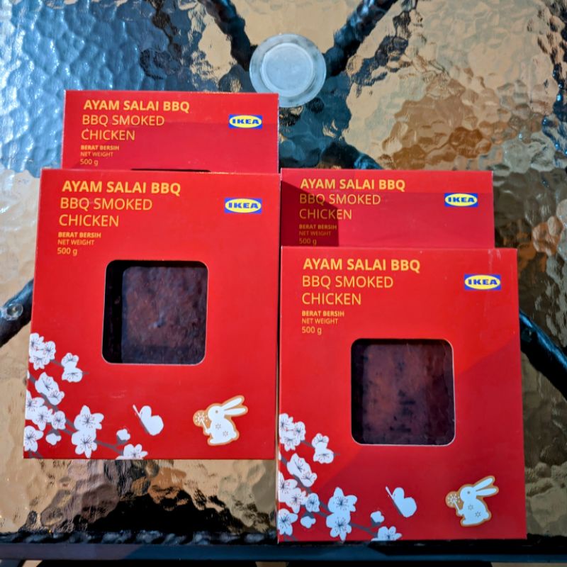 IKEA (Halal) Barbecue Chicken Dried Meat 500g gram BBQ | Shopee Malaysia