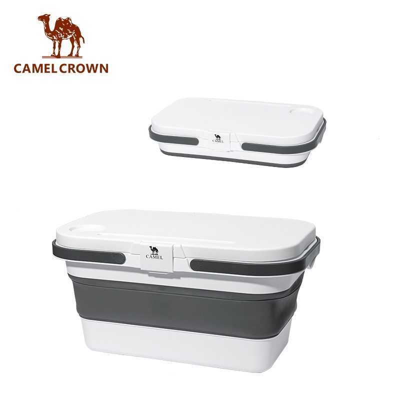 CAMEL CROWN Outdoor Storage Box Camping Folding Storage Box | Shopee ...