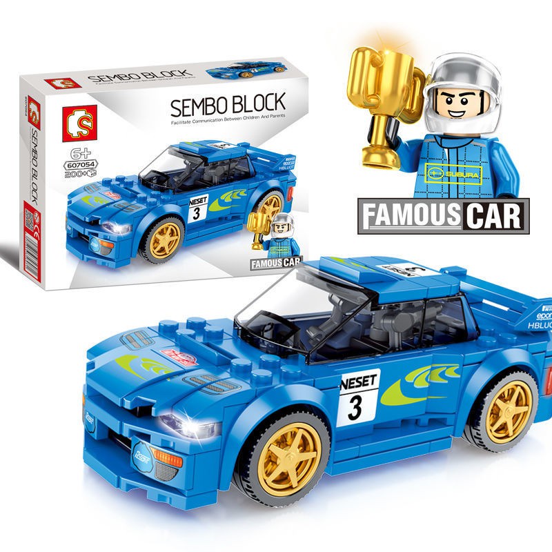 SEMBO 607054 Famous Cars: Subaru Impreza WRC97 Technic | Shopee Malaysia