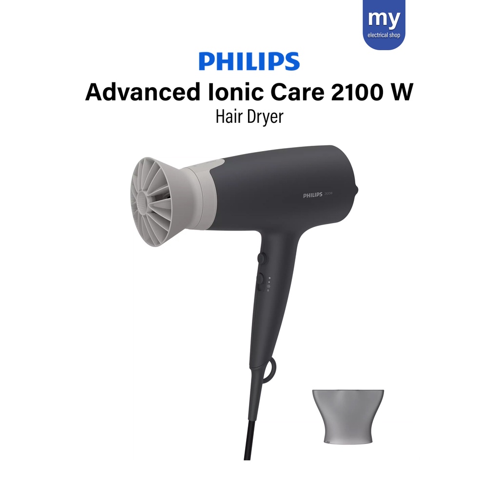 Philips Advanced Ionic Hair Dryer BHD351/13 BHD351 | Shopee Malaysia