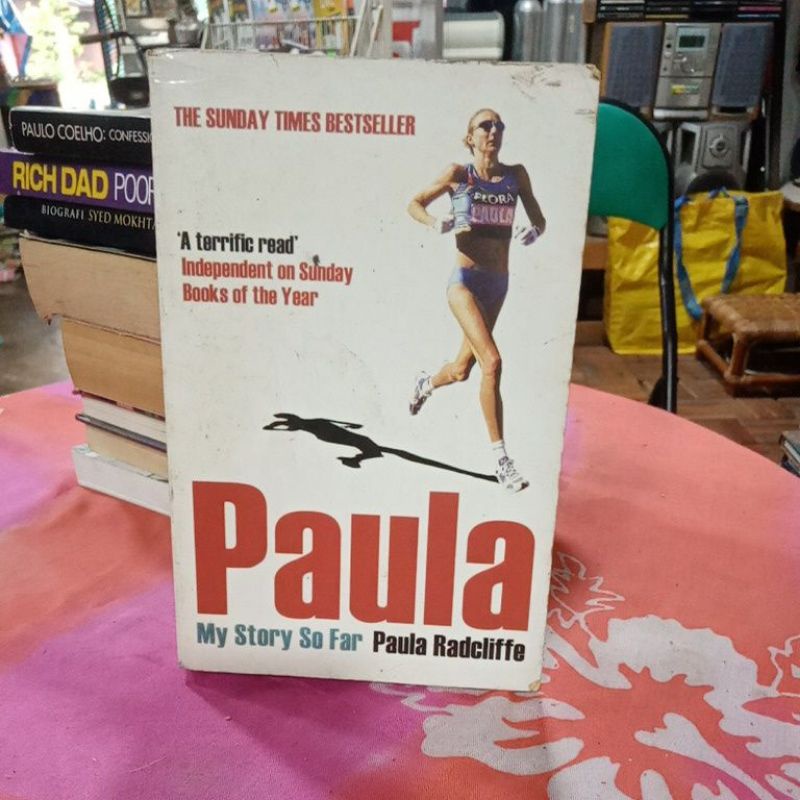 autobiography "paula - my story so far" by paula Radcliffe | Shopee ...