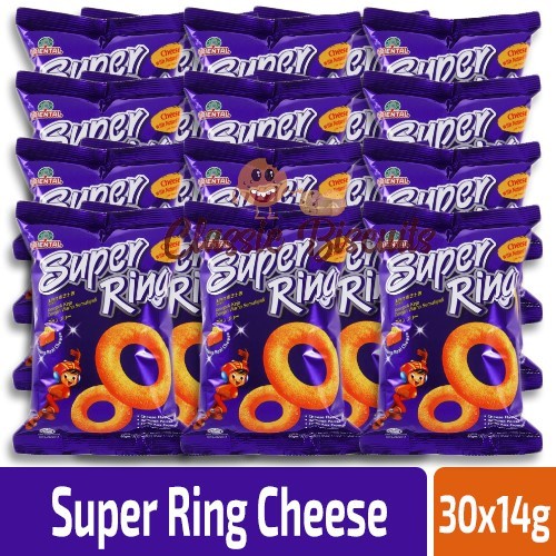 Oriental 14G x 30’s Super Ring Cheese Snack Childhood Memories Makanan ...