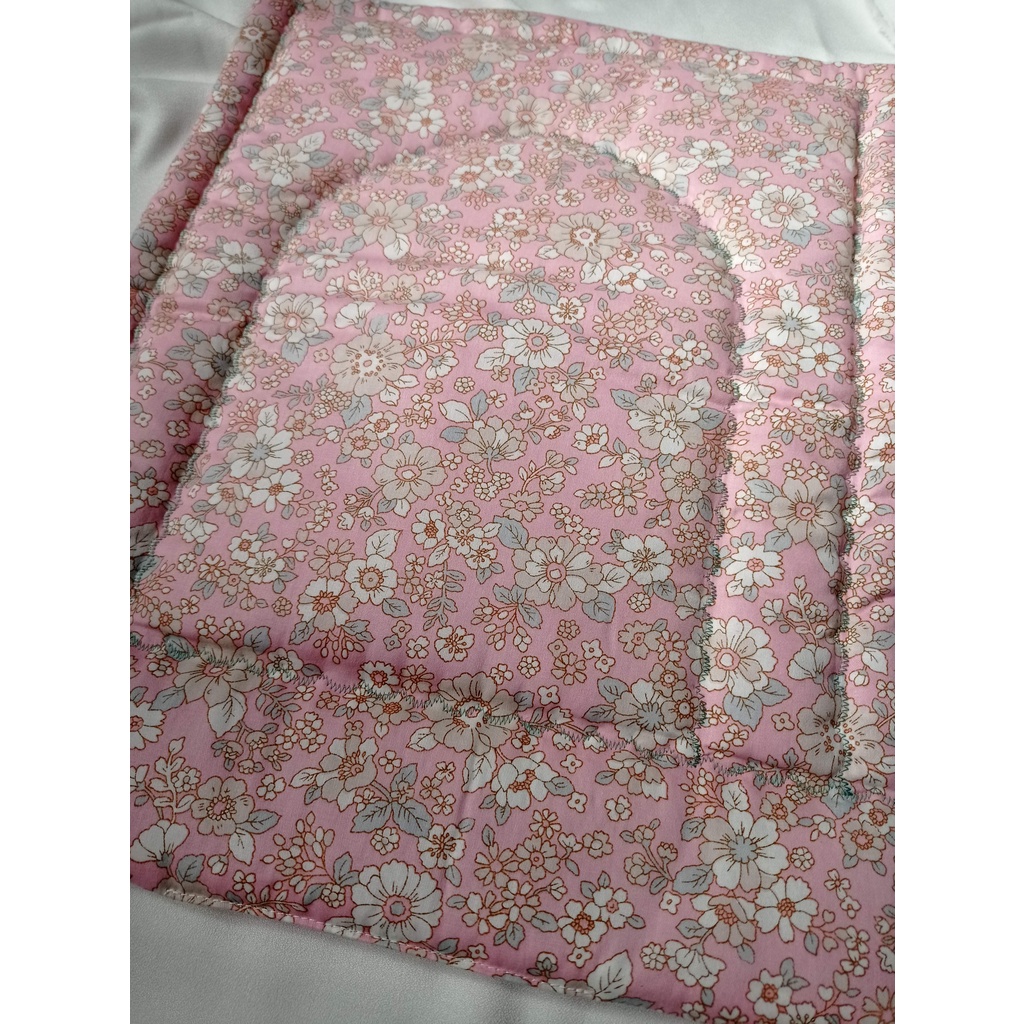 Sejadah Mini Muka Handmade Edisi Bunga Bungaan Shopee Malaysia