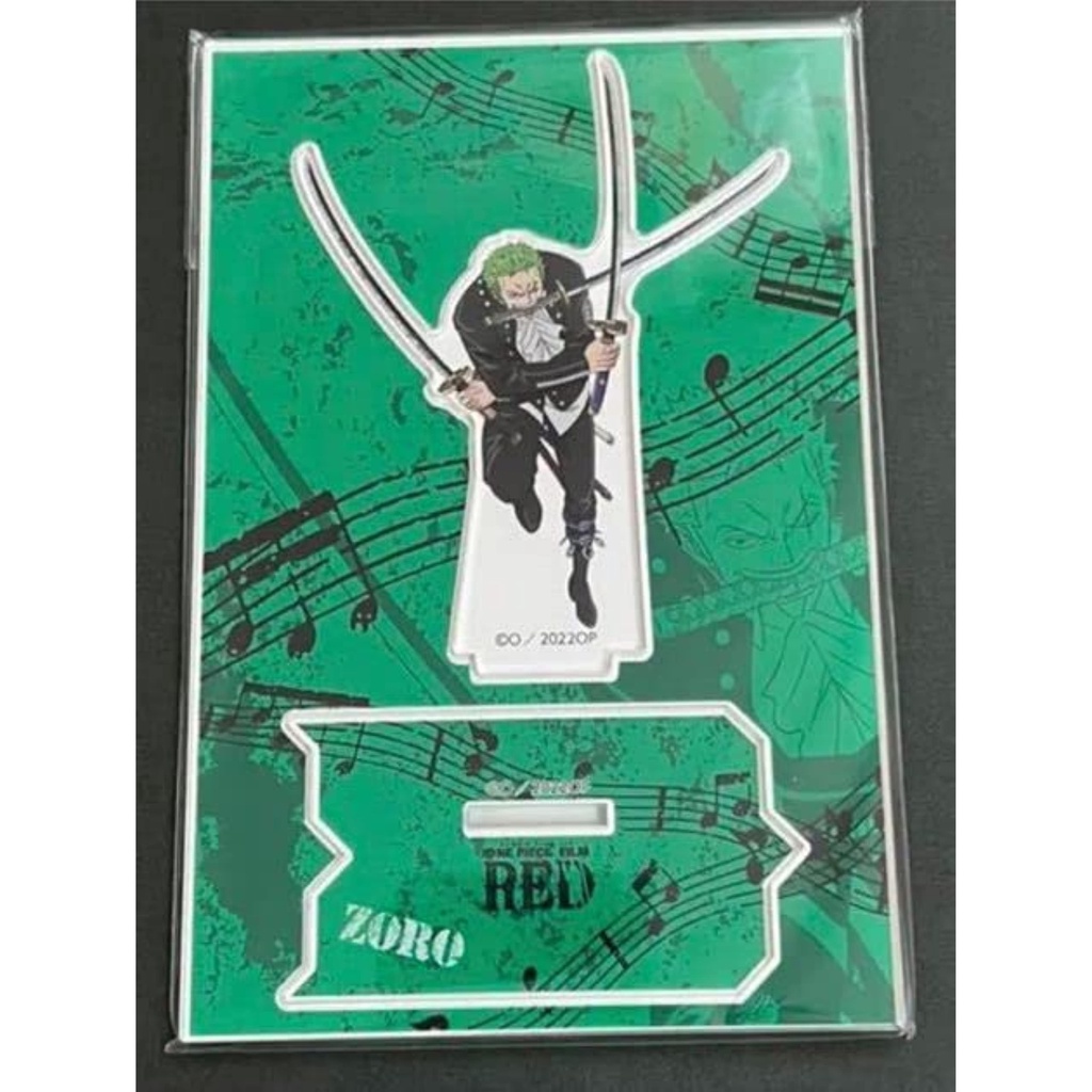 One Piece Film Red Theater Original Acrylic Figure Stand Zoro ONE PIECE ...