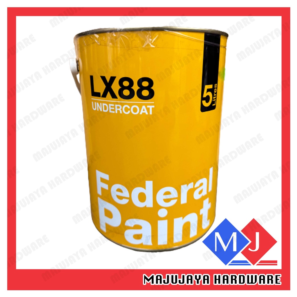 FEDERAL Paint Gloss Paint LX88 Cat Minyak Kayu & Besi Cat Minyak Kilat ...