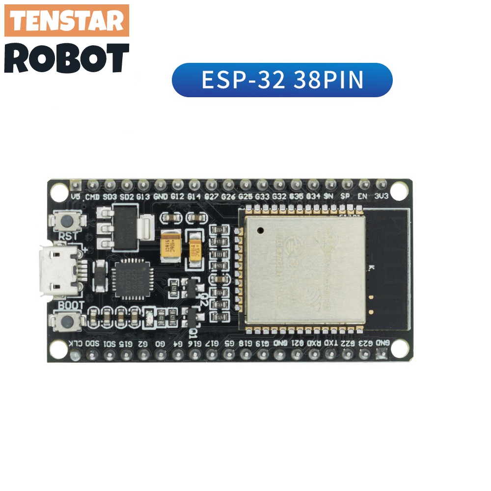 ESP32 Development Board WiFi+Bluetooth Ultra-Low Power Consumption Dual Core ESP-32 ESP-32S ESP ...