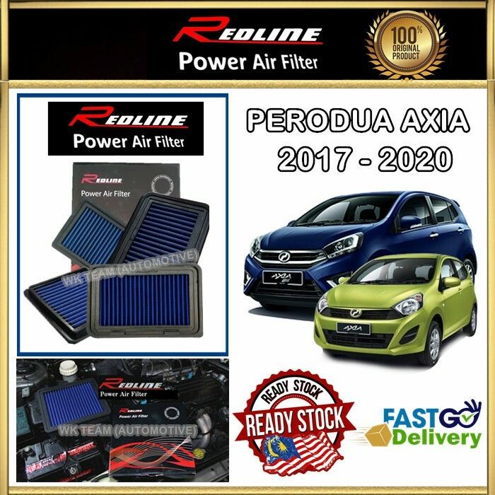 Perodua Axia 2017 - 2020 NEW Redline High Flow Performance Drop In ...