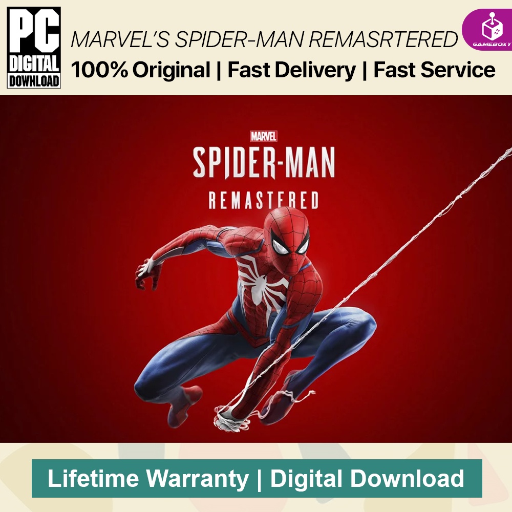 [PC GAME] Marvel's Spider-Man Remastered + DLCs [DIGITAL DOWNLOAD | OFFLINE] | Shopee Malaysia