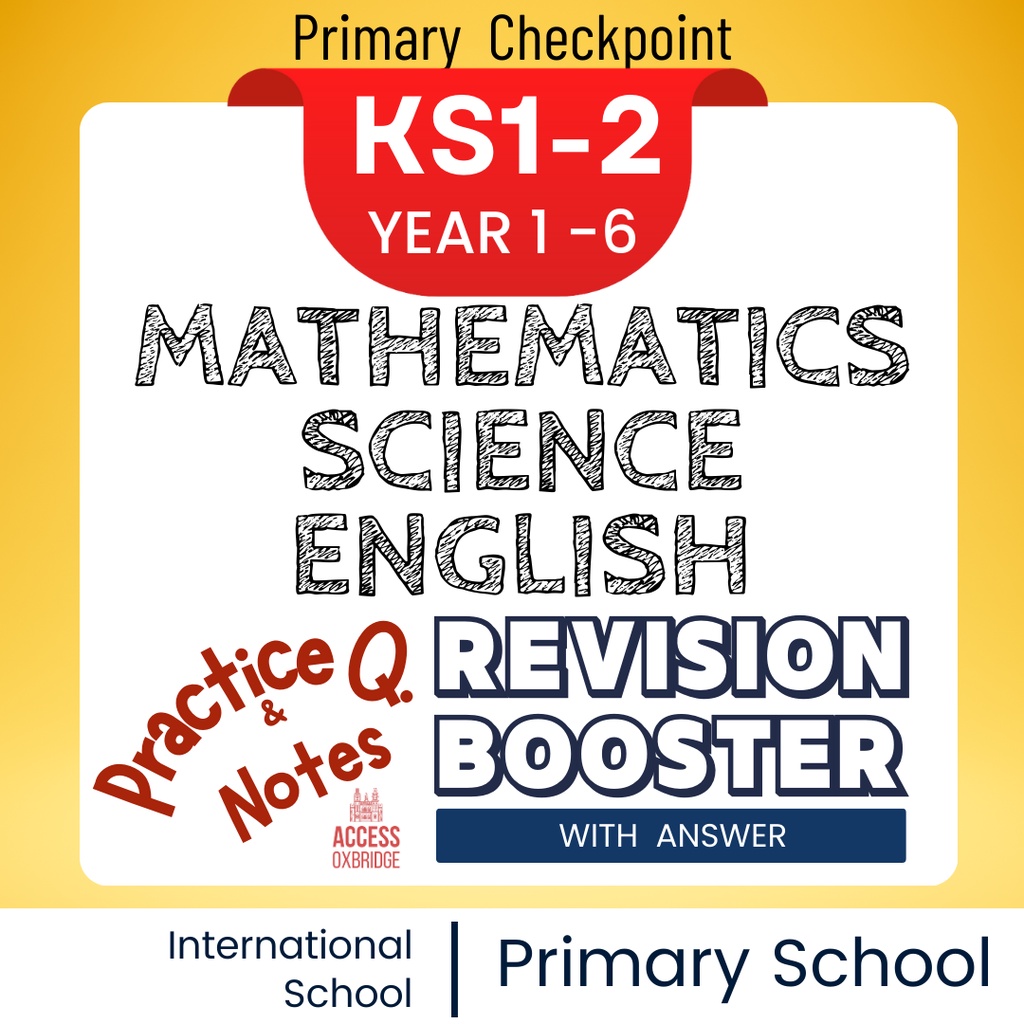P16 Primary Checkpoint Revision Notes | Year 1 - Year 6 Science Notes ...