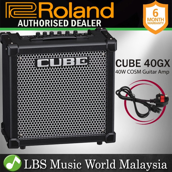 Roland CUBE 40GX 40 Watt Amp Guitar Combo Speaker Amplifier with Effect (40 GX)(Clearance ...