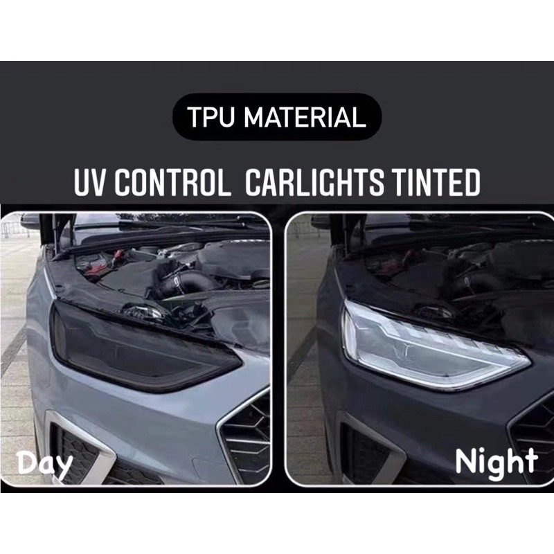 PPF wrapping Tinted headlamp taillamp fog lamp Self Healing TPH Paint ...