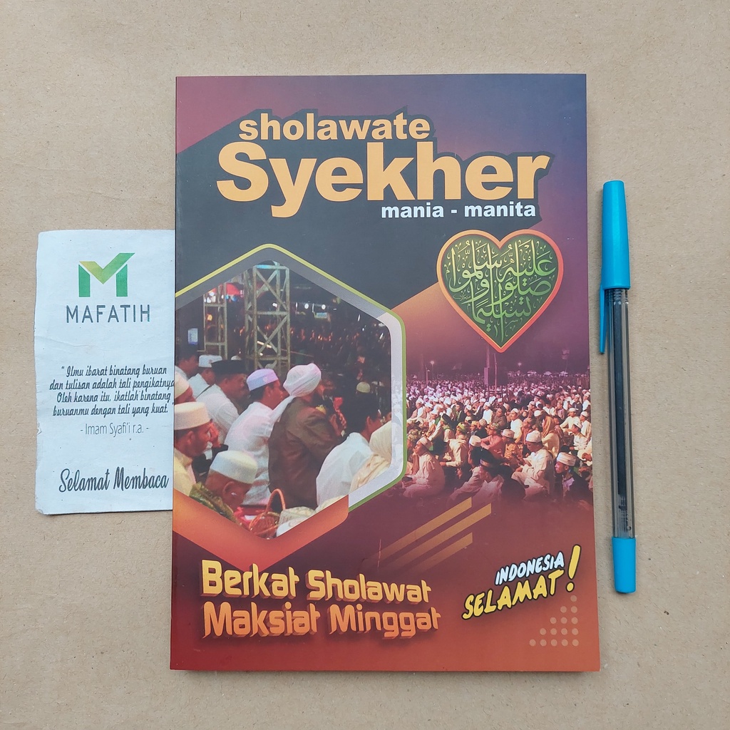 The book Sholawat Syekher Mania-Manita is a complete collection of ...