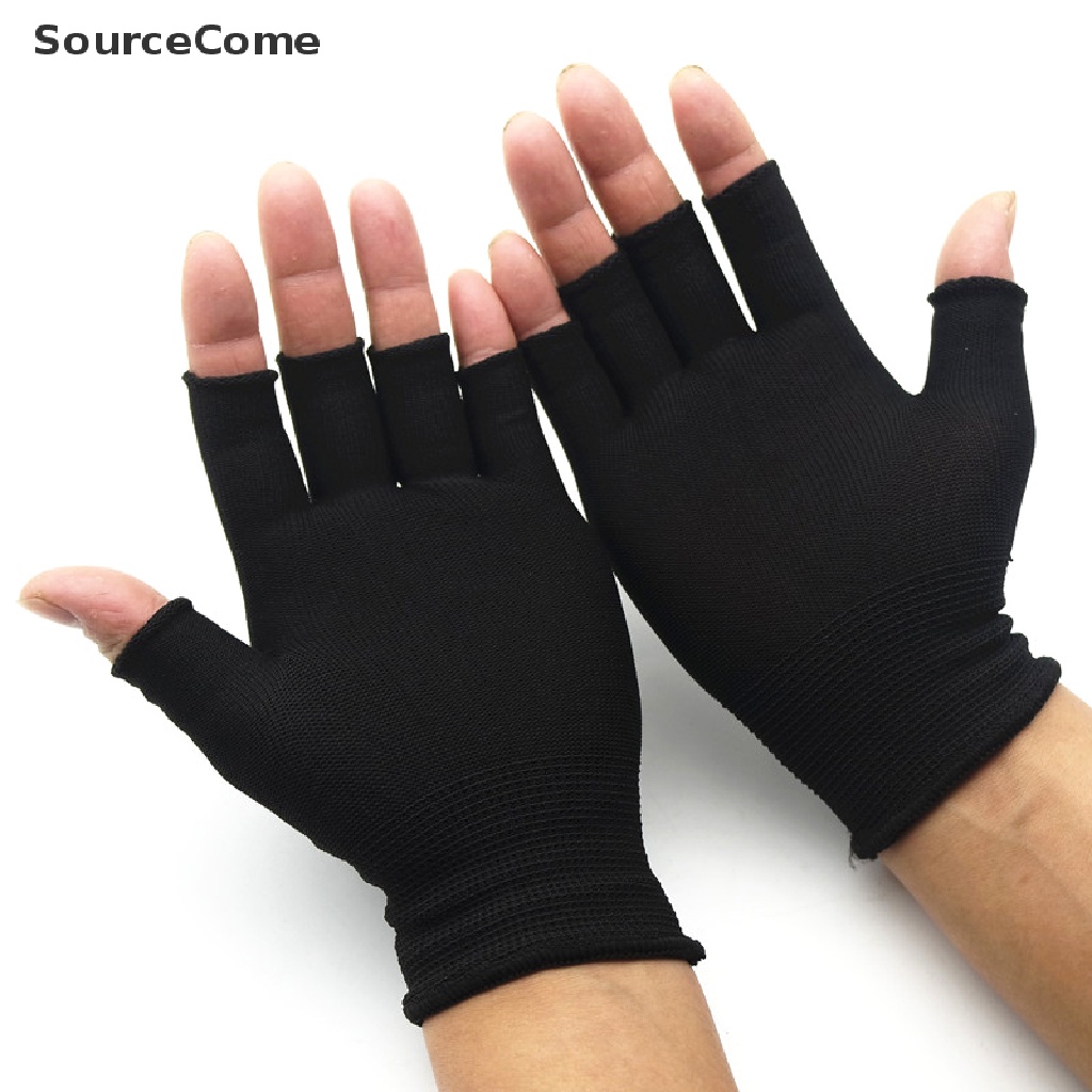 SourceCome Half Finger Fingerless Gloves For Women And Men Wool Knit Wrist Cotton Gloves Boutique Shopee Malaysia