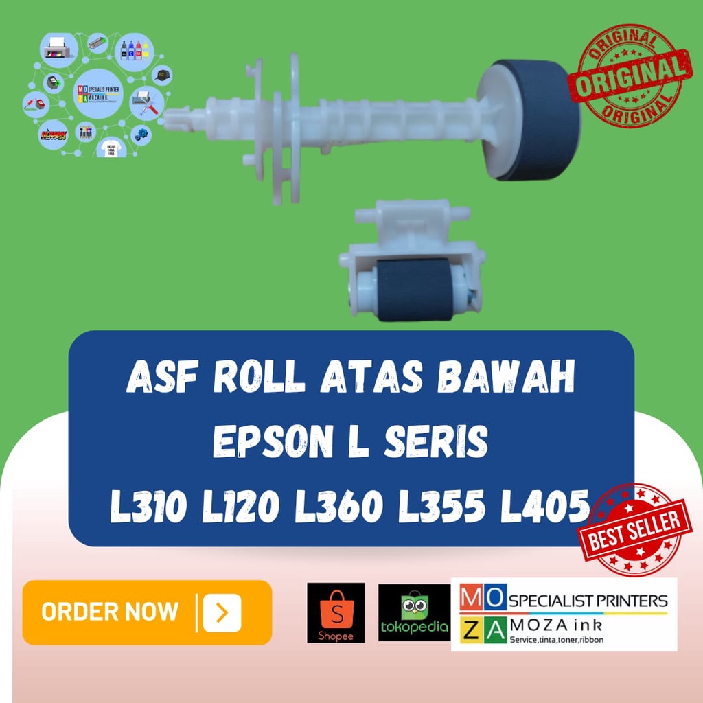 Asf Roller 1set Epson Printer L110 L120 L300 L310 Paper Puller Roller ...