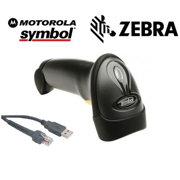 (MOTOROLA Symbol) Zebra Symbol LS2208 Laser Scanner - RS232 (Serial ...