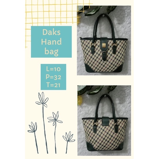 Daks hand bag Thrift (RO.0703) | Shopee Malaysia