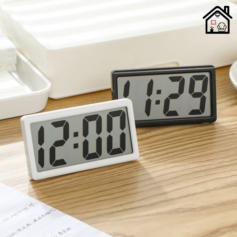 Portable Mini Lcd Digital Clock/ Bedroom Simple Small Electronic Watch ...
