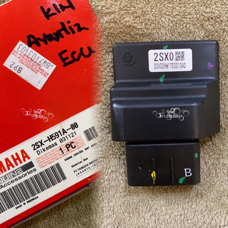 EGO AVANTIZ ECU (ENGINE CONTROL UNIT) YAMAHA 💯 ORIGINAL 2SX-H591A-00 ...
