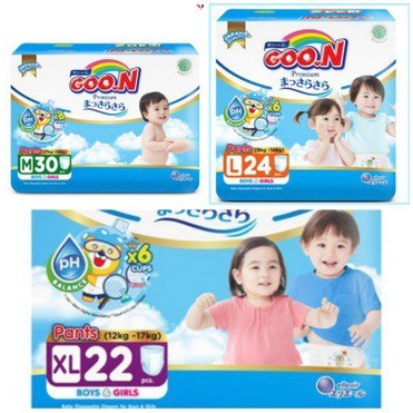 Goon Premium Pants M30 L24 XL22 Goon Disposable Diaper Pants Goon ...