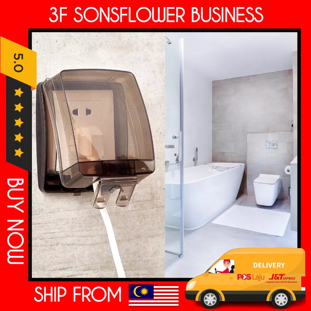 Wall Socket Plate Panel Switch Box Cover Protector Child Safety ...