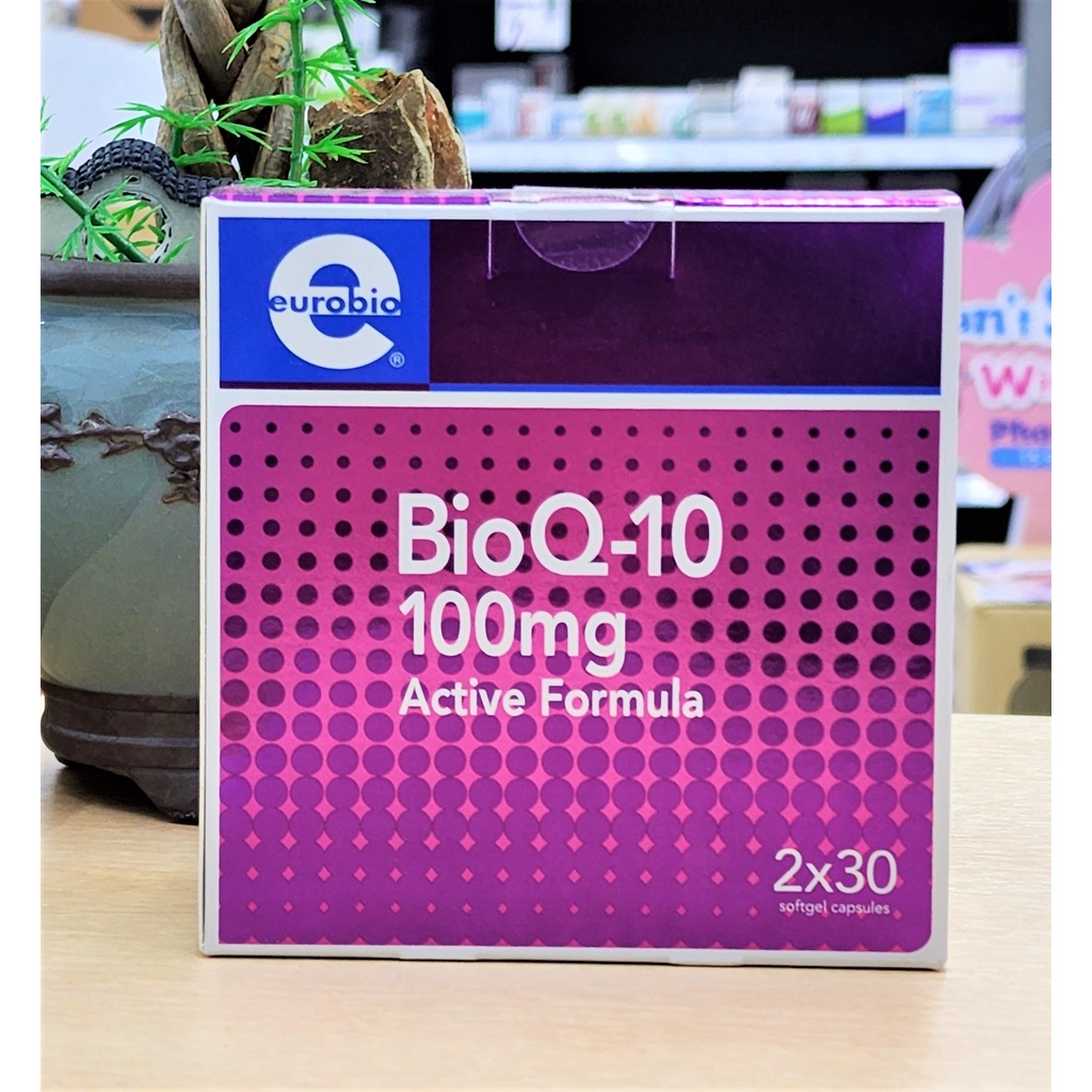 EUROBIO BIOQ-10 100MG ACTIVE FORMULA (30'S/2X30'S)(EXP:7/2023) | Shopee ...