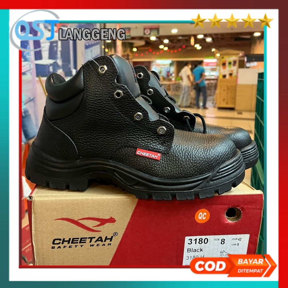 Safety Shoes Cheetah 3180 H Black / Safety Shoes Cheetah 3180 H Black ...