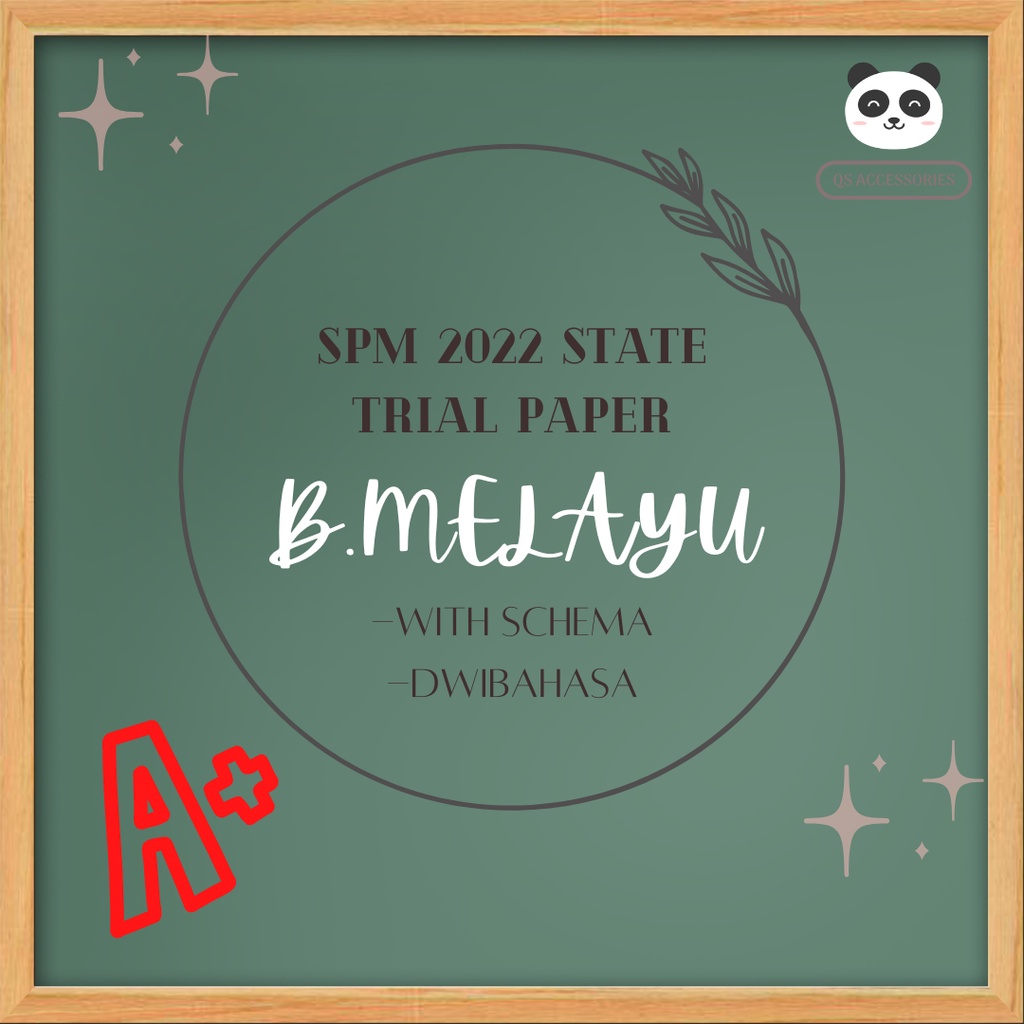 💯SPM 2022 Bahasa Melayu(BM) State E-Trial Papers in PDF (21 Sets) 💯 ...
