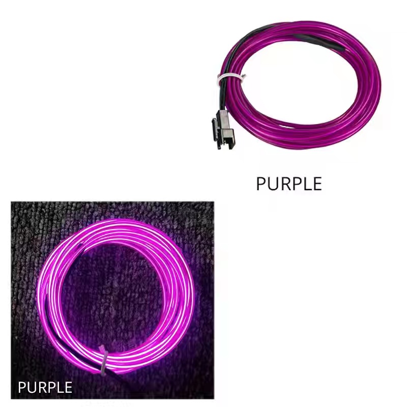 [KEDAH] EL Wire Neon Light Strip Rope Light Glowing Neon Wire Light ...