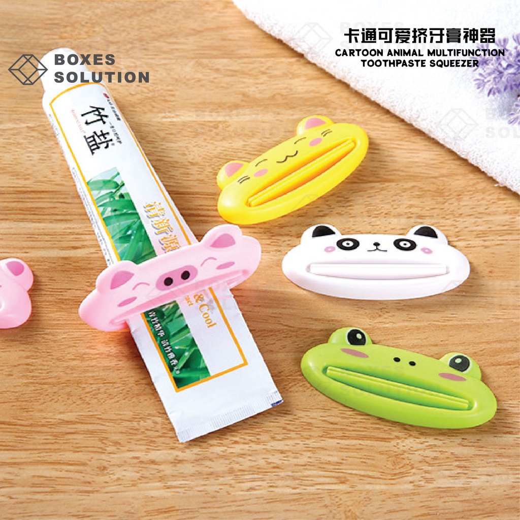 VBS READY STOCK #Cartoon Easy Squeeze Toothpaste Dispenser Tube Extrude ...