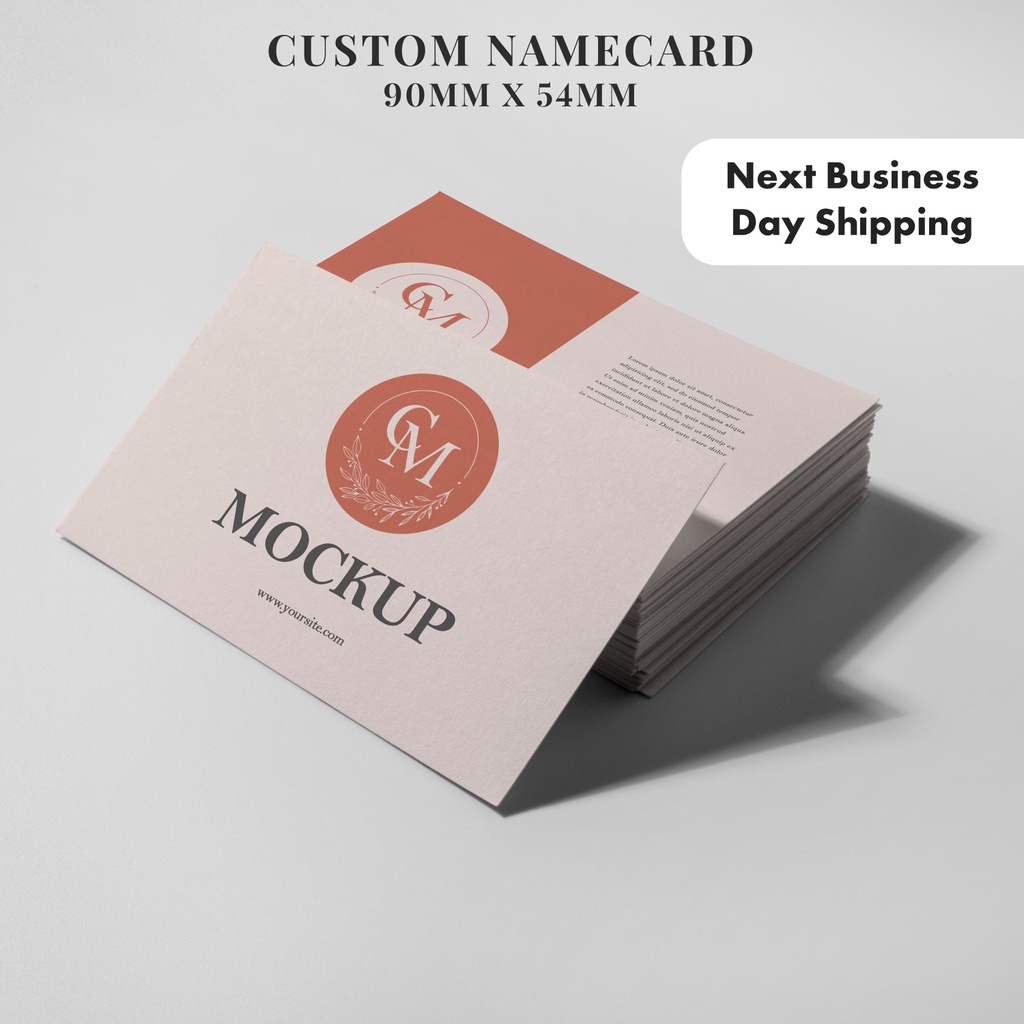 [NextDay Shipping] 2-sided Business Card/Name Card Printing [NO Design ...