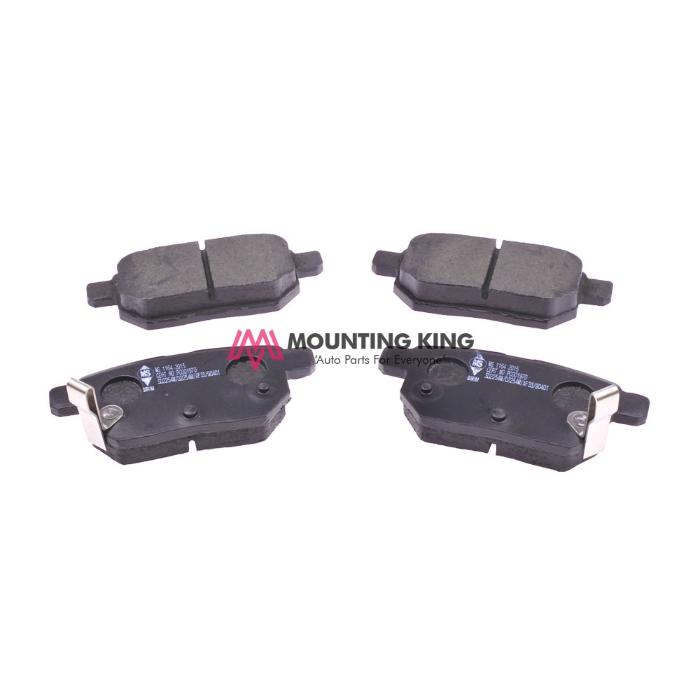 rear brake pad set 100% AKEBONO toyota vios ncp93 ncp150 G S TRD SPEC ...