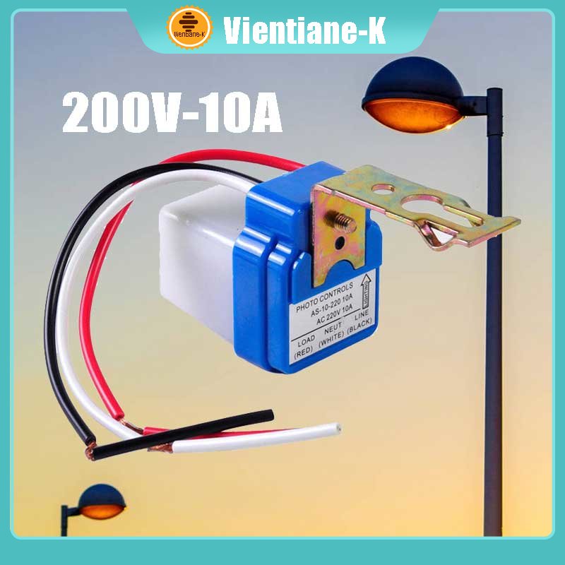 220v 10A Photocell Sensor Automatic Switch Day Night | Shopee Malaysia