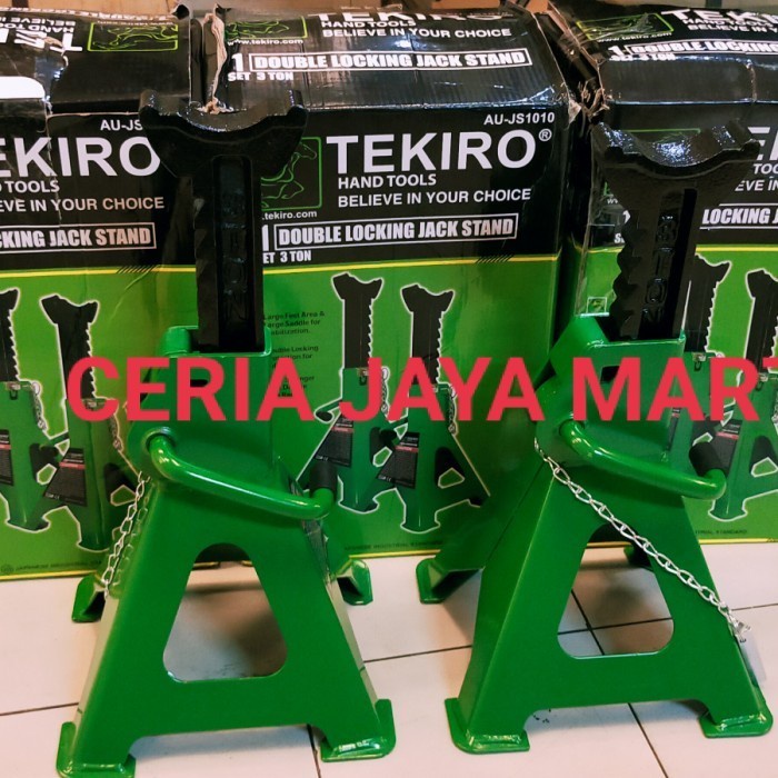 Tekiro 3-Ton Jack Resistance Jack 3-Ton Tekiro Jack Stand 3000kg ...