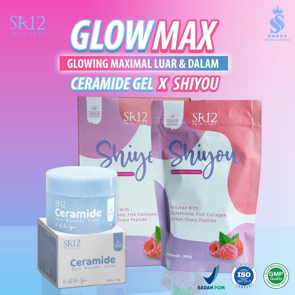 Glowmax SR12 Package Inside Out, CERAMIDE, SHIYOU COLLAGEN | Shopee Malaysia