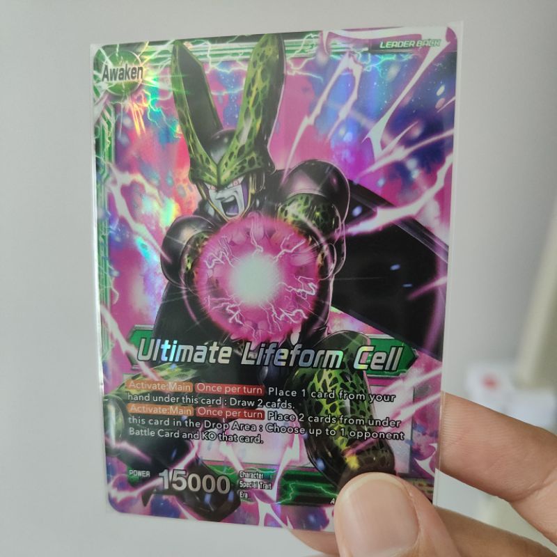 Dragon Ball Super TCG I BT2-068 R Ultimate Lifeform Cell (foil) | Shopee Malaysia
