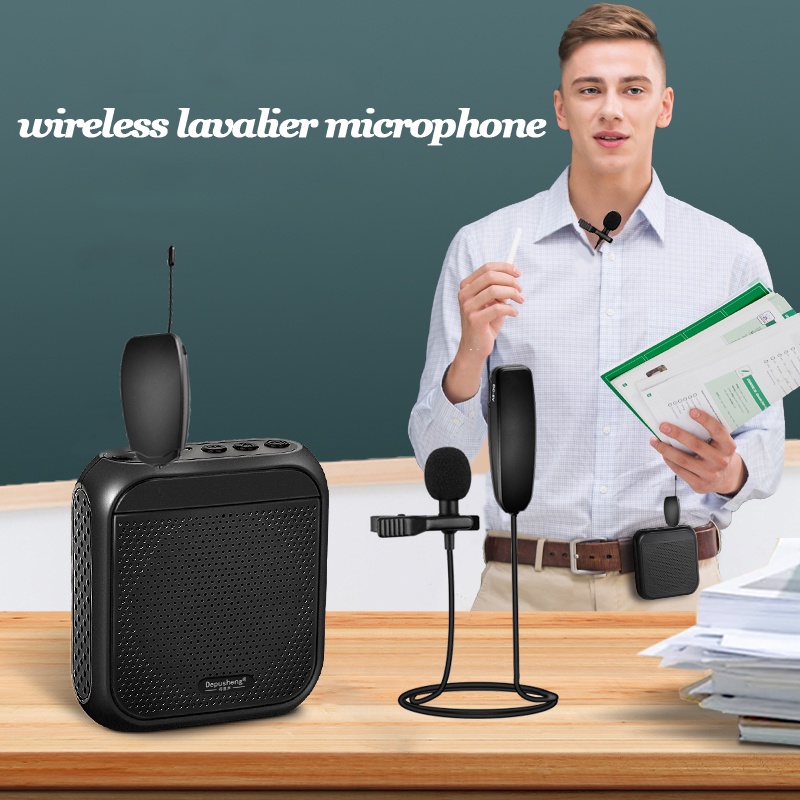 Wiredless Lavalier Microphone Clip-on Recording Microfonoe 3.5mm for ...