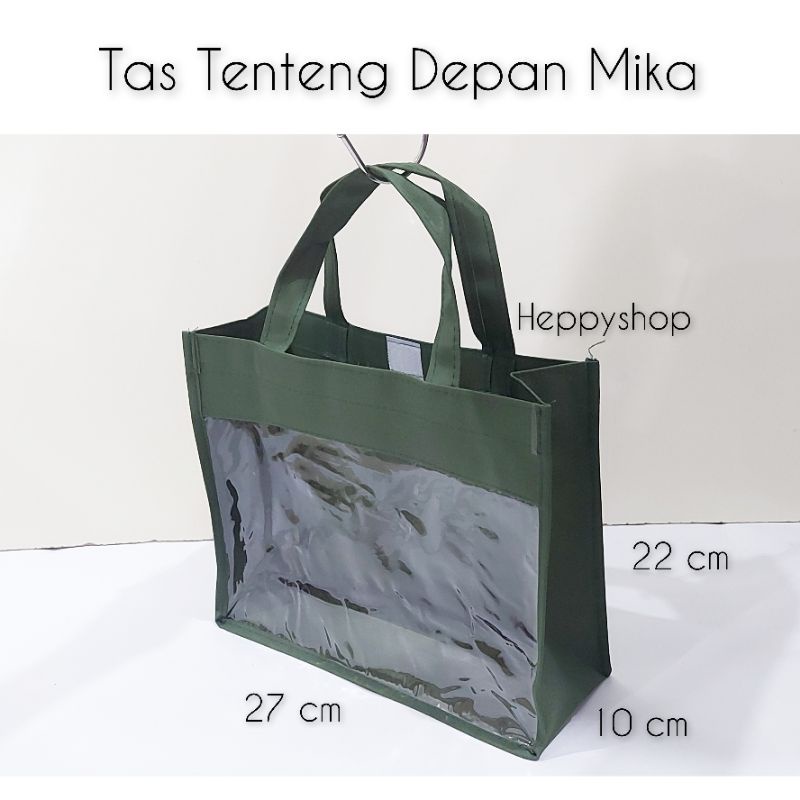Transparent Mica Front Carrying Bag Gift | Shopee Malaysia