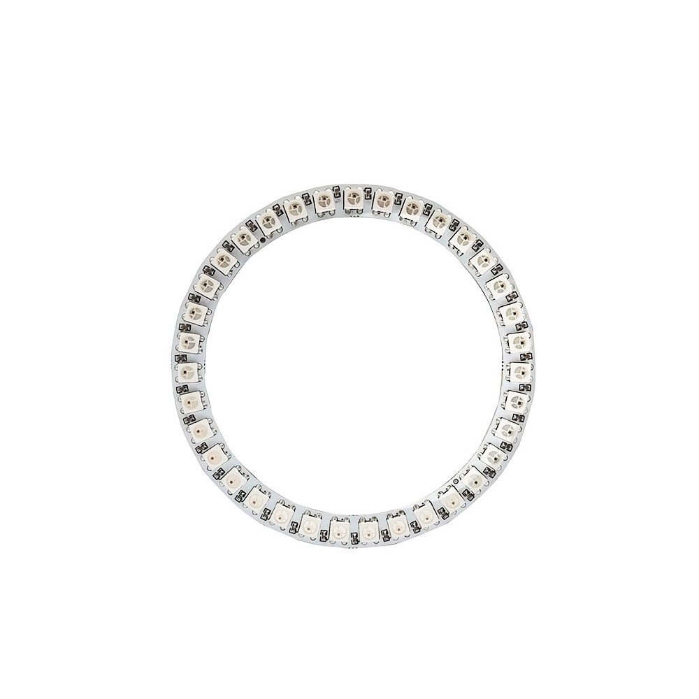 One Set Led Panel Light DC5V WS2812B LED Ring 8/16/24/35/45Leds WS2812 ...