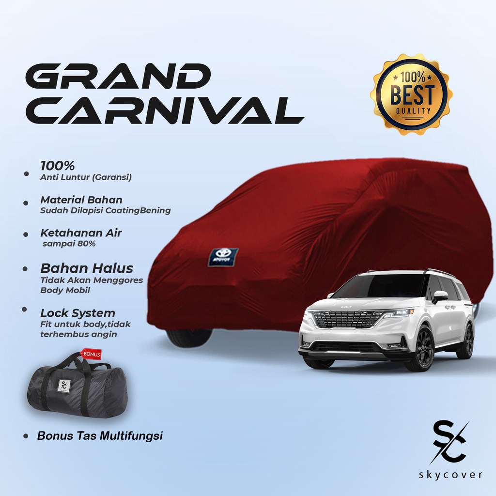 Car Body Cover Grand CarnivalKIA Cover/ Gran Carnival Car Cover 2022 ...