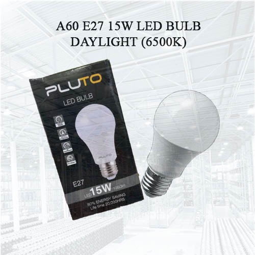 Pluto LED A60 E27 Light Bulb 15W Mentol Lampu / Energy Saving Table ...