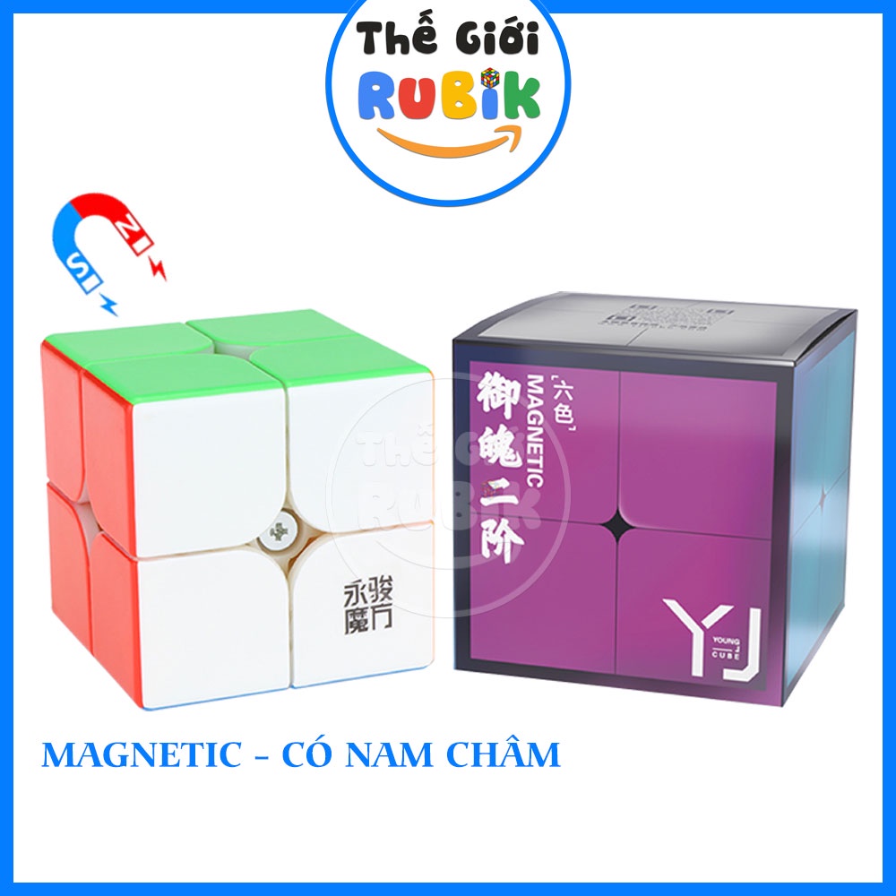Yj YuPo v2 M Magnetic Rubik's Cube 2x2 With Magnet | Rubik World ...